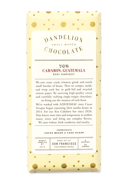 Shop – Dandelion Chocolate