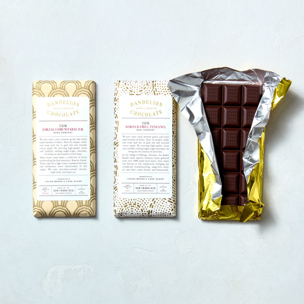 70% Three-Bar Gift Set – Dandelion Chocolate
