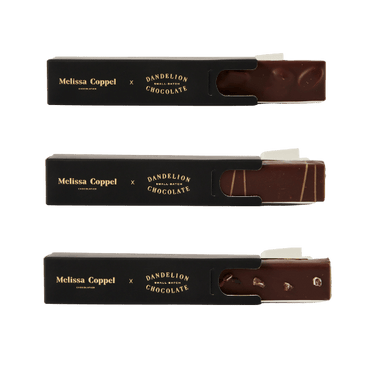 Melissa Coppel Candy Bars – Dandelion Chocolate