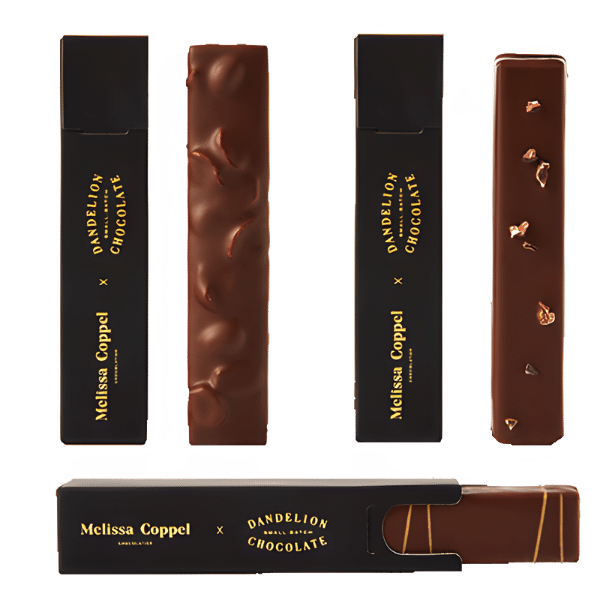 Melissa Coppel Candy Bars – Dandelion Chocolate