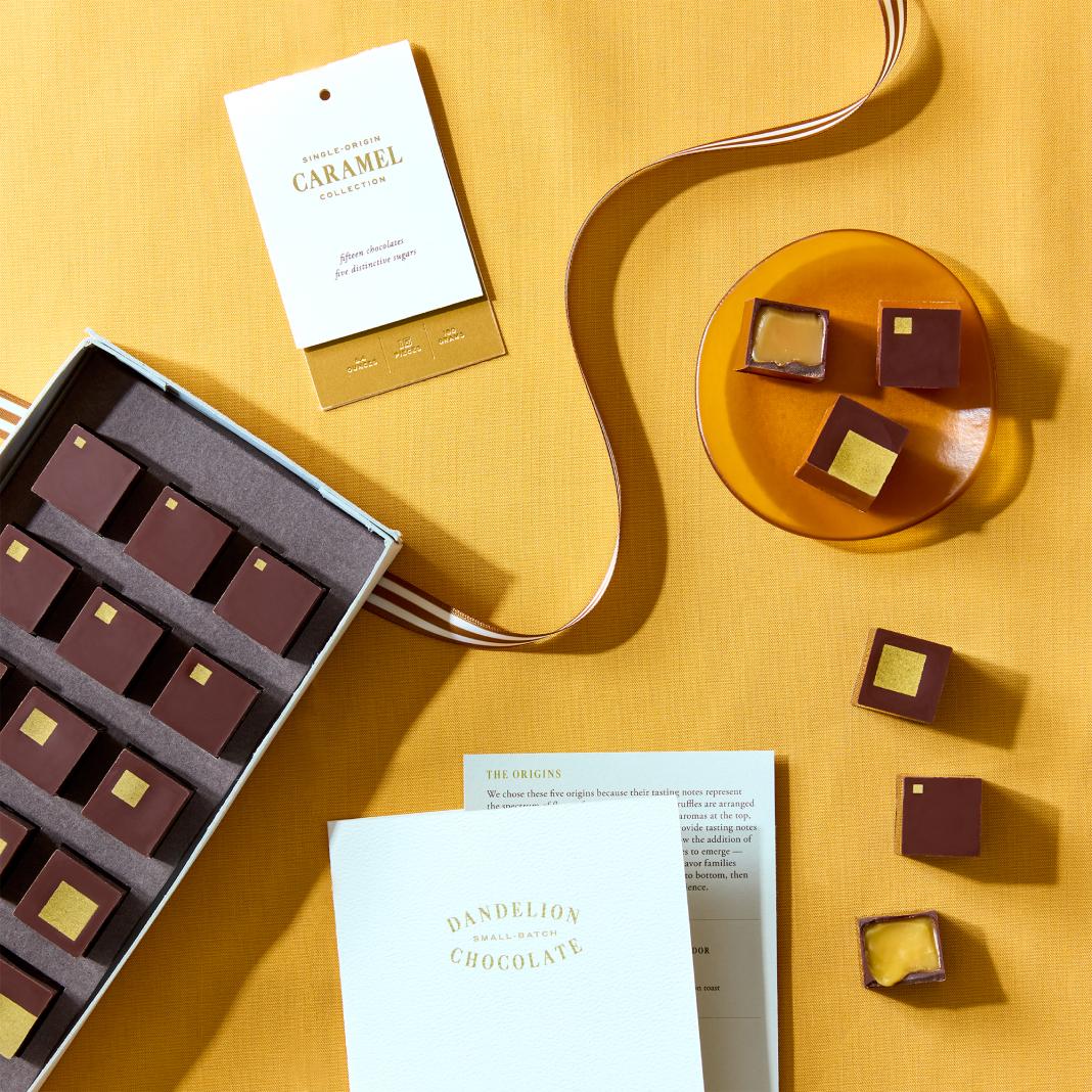 Single-Origin Caramel Collection – Dandelion Chocolate