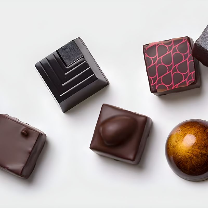A Classic Box of Chocolates: 21-piece Bonbons and Confections made with ...